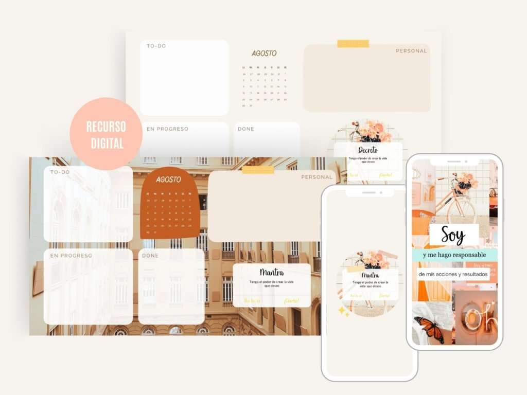 Querido universo | Kit para crear tu Vision Board | OREM