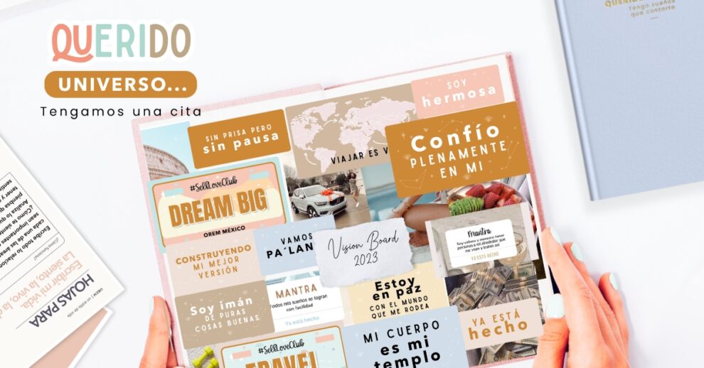 Vision board para manifestar aprende a hacer el tuyo | OREM